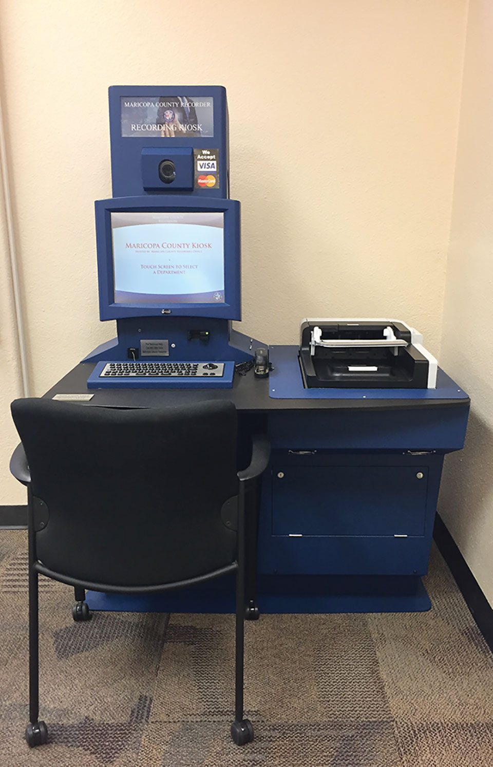Recording kiosk opens at Ed Robson Branch Library – SunBird News