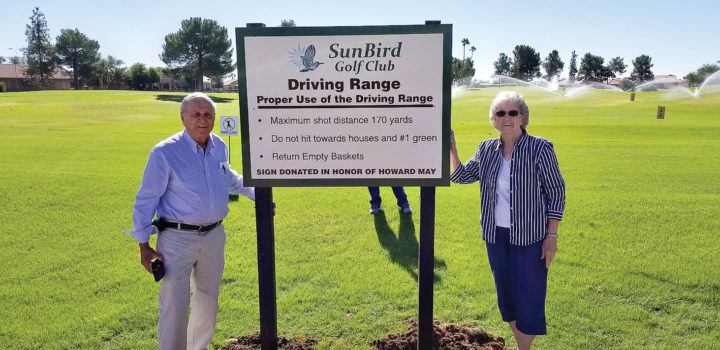 New driving range sign – SunBird News