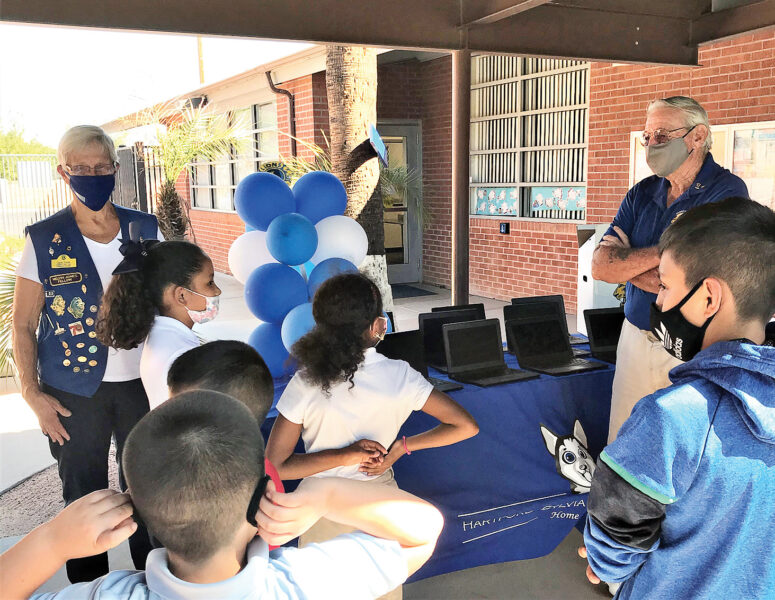 SunBird Lions Donate Computers to Hartford School – SunBird News